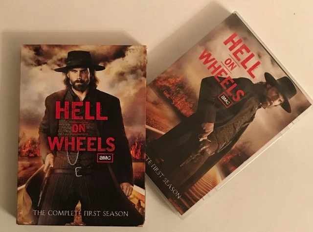 HELL ON WHEELS Complete First Season DVD AMC 2011 3-Discs Anson Mount ...