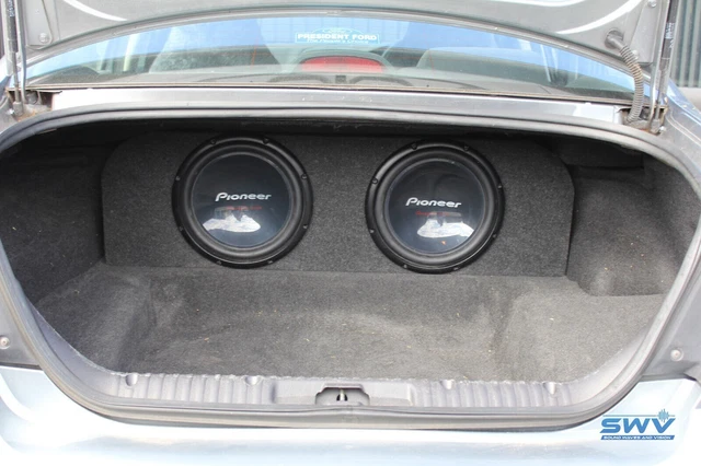FORD FPV BA BF FG Falcon 12inch 18mm MDF sub box 12" custom subwoofer ...