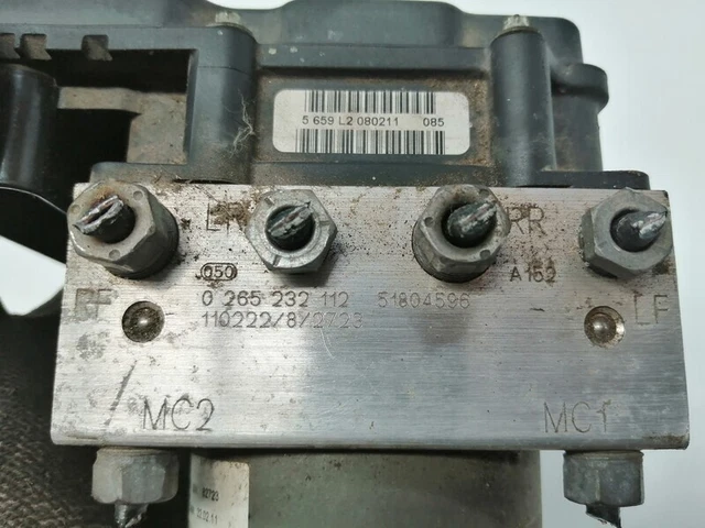 4541FZ CENTRALINA ABS per CITROEN JUMPER COMBI (06.2006) 30 L1H1 HDI ...