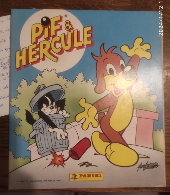 ALBUM PANINI PIF Hercule 1989 EUR 8,00 - PicClick FR