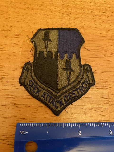 USAF 52ND TACTICAL Fighter Wing Patch US Air Force Seek Attack Destroy INV2814 EUR 6,59 ...