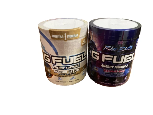 GAMMA LABS GFUEL The Power Stack Mortal Kombat Dancing Dragon, Blue ...