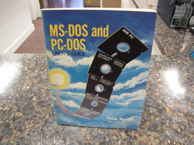 VINTAGE MS-DOS AND PC-DOS User's Guide by Peter Norton - JR32 $7.49 ...