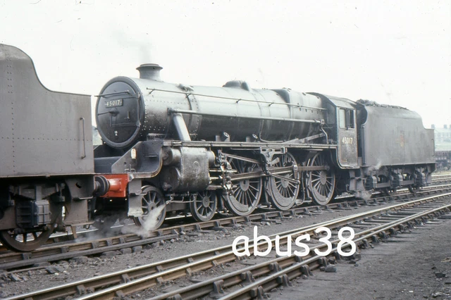 ORIGINAL STEAM SLIDE of 45017 at Carnforth.(S1951) £4.99 - PicClick UK