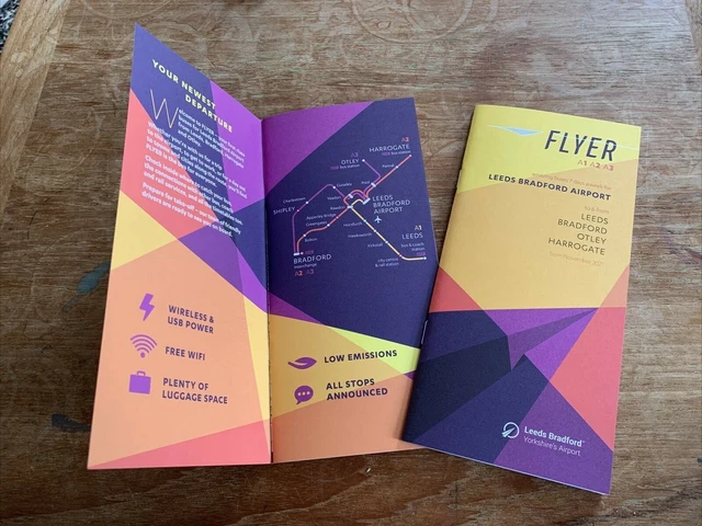 FLYER BUSES (TRANSDEV) timetable for Leeds Bradford Airport routes Nov ...