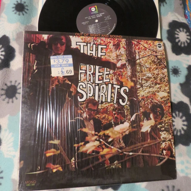 RARE MONO 1966 Orig ~ THE FREE SPIRITS "OUT OF SIGHT" Hard Garage Psych ...