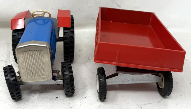 TRAKTOR MIT HÄNGER DDR Spielzeug DDR s. Text Unvollständig /P6.8/2 EUR ...