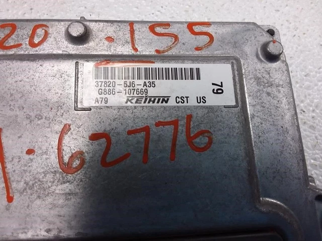 ENGINE COMPUTER ECU ECM Tech Engine Control AWD 16 ACURA MDX ID ...