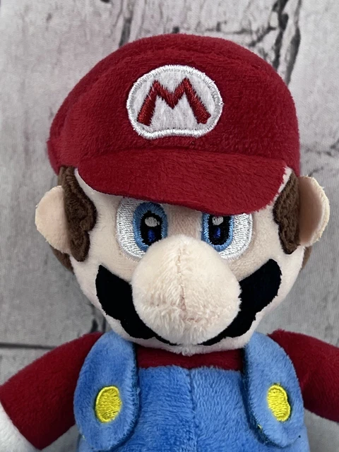 SUPER MARIO BROS Plush Toy|20cm (7.8”)Approx Tall|Red & Blue Iconic ...