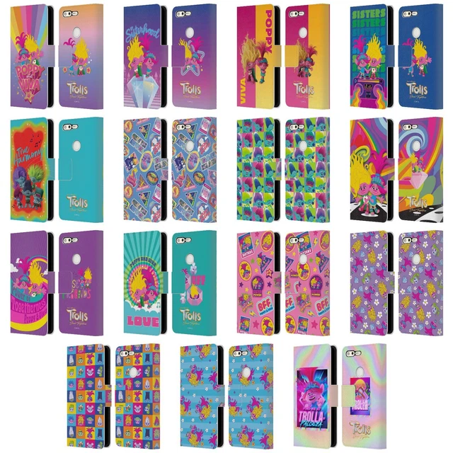 OFFICIAL TROLLS 3: Band Together Art Leather Book Wallet Case For ...