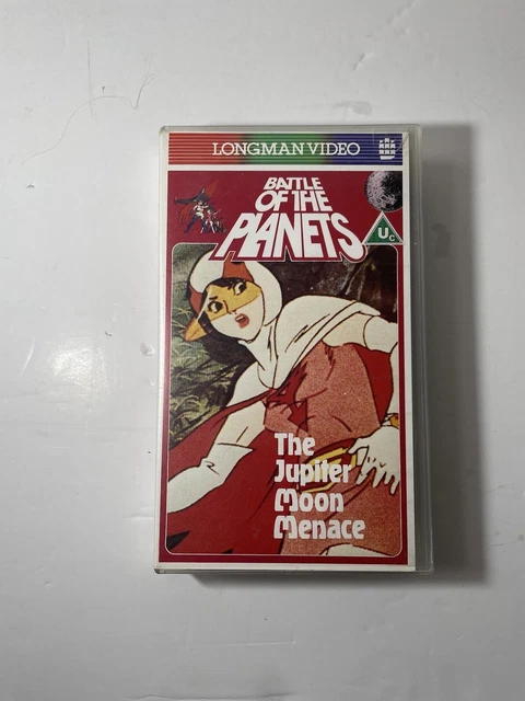 BATTLE OF THE PLANETS VHS VIDEO 1984 G-Force Gatchaman The Jupiter Moon Menace EUR 25,91 ...