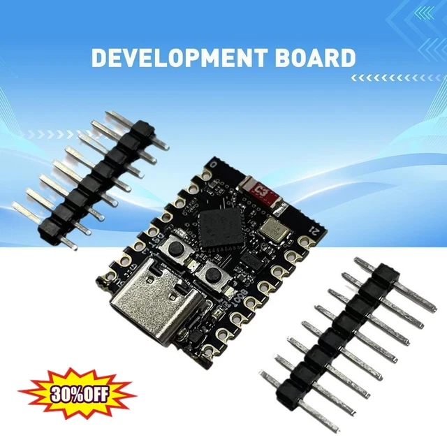 ESP32-C3 SUPERMINI WIFI Bluetooth Development Board UART I2C SPI S RISC ...