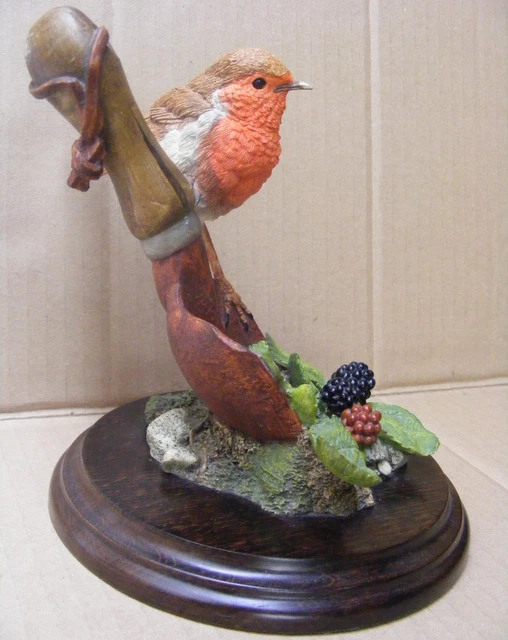 COUNTRY ARTIST 'ROBIN On Trowel' (Ca484) £20.00 - PicClick UK