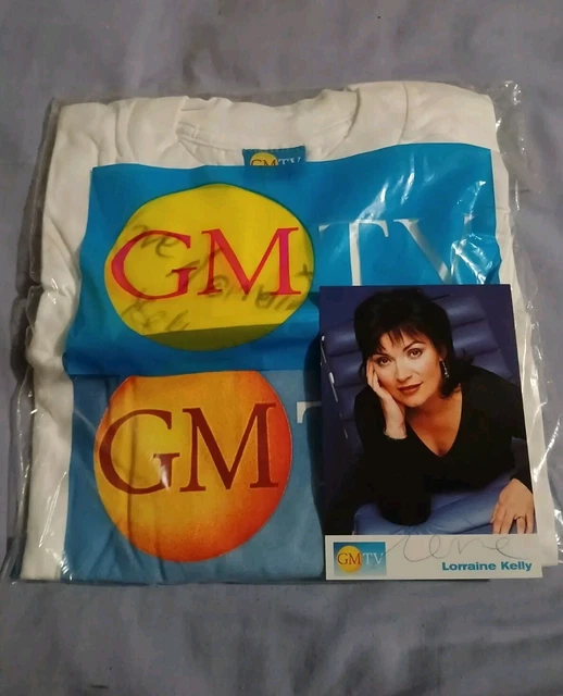 LORRAINE KELLY HAND Signed Autograph GMTV Cast Card & T-shirt £20.00 ...
