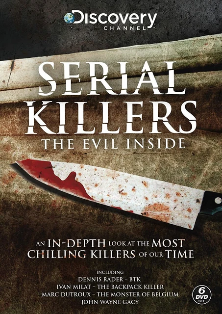 SERIAL KILLERS - The Evil Inside - 6 DVD SET BRAND NEW SEALED discovery ...