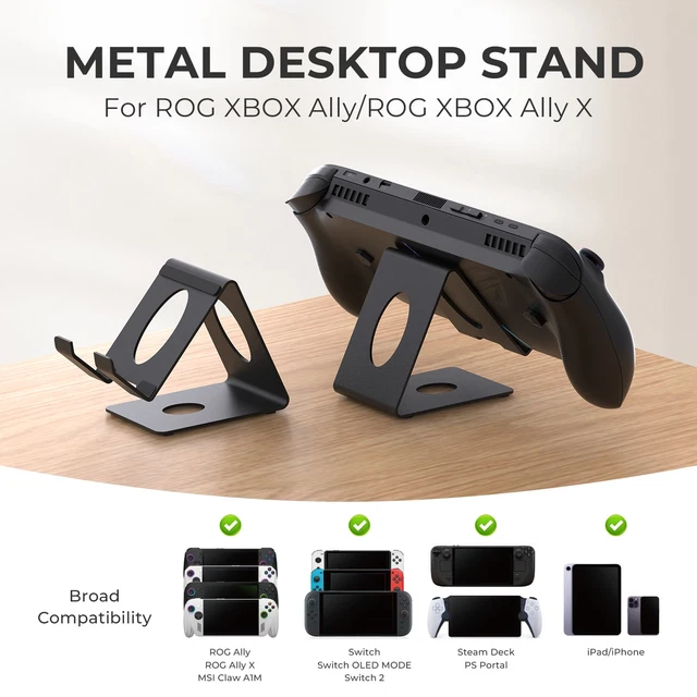 MOUNT FOR ROG Ally X /ROG Ally Switch 2 Switch Steam Deck Legion Go ...