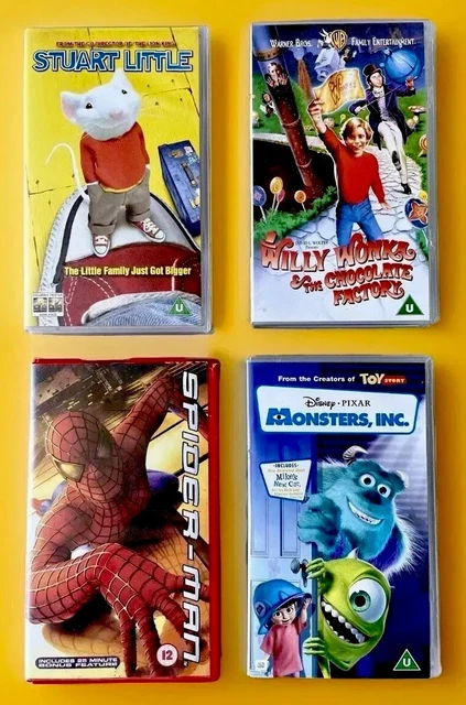 VINTAGE VHS VIDEO BUNDLE 1970s -2000s Family Films Rare Collection ...