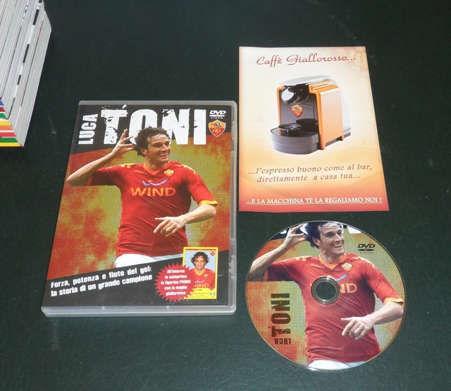 AS ROMA CALCIO: DVD OFFICIAL *LUCA TONI* la storia di un grande ...