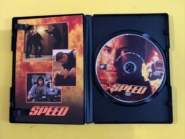 SPEED (DVD 1998) Keanu Reeves - Like New Condition W/Insert - Fast Free ...