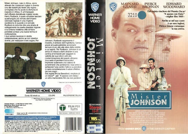 MISTER JOHNSON (1990) Vhs EUR 7,90 - PicClick IT