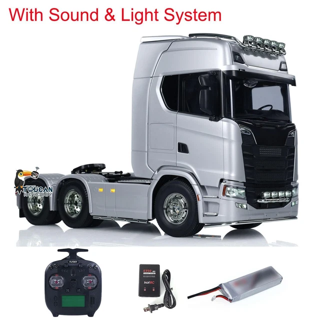 1/14 RC TRACTOR Truck 56373 Remote Control Vehicle 6X4 770S 3-Speed ...