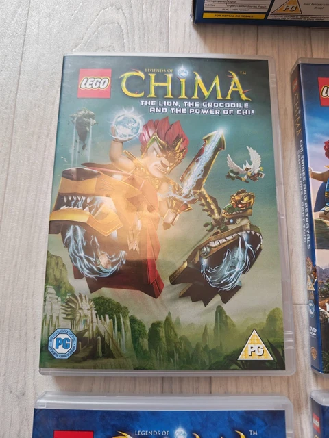 LEGO LEGENDS OF CHIMA COMPLETE SERIES SEASONS 1 & 2 - 8 DISC DVD BOX ...