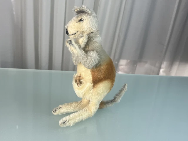 PELUCHE STEIFF ANIMAL kangourou 26 cm. Excellent état EUR 49,72 ...