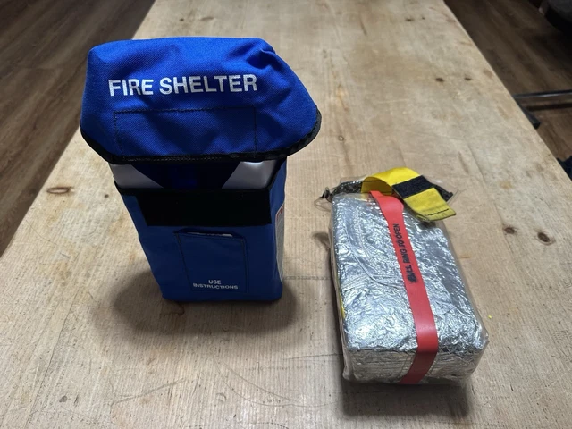 NEW GENERATION FIRE Shelter Wildland Firefighter Undeployed Standard ...