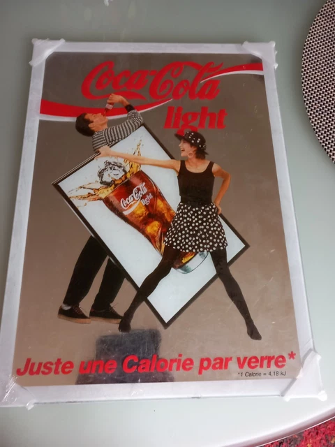 RARE TABLEAU MIROIR Coca Cola Ancien / Sans Cadre / Collection Vintage ...