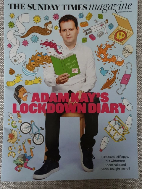 SUNDAY TIMES MAGAZINE 20 December 2020 Adam Kay Matt Rudd Paul Harvey ...