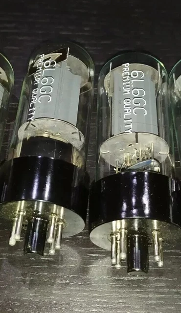 6L6GC 6L6 GC Origine Sovtek Output Amplifier Matched Paire NOS Set 2 ...