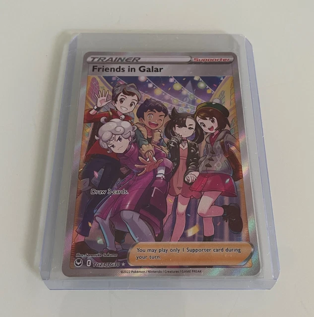 POKEMON CARD SILVER Tempest Friends in Galar Trainer TG23/TG30 $28.00 ...