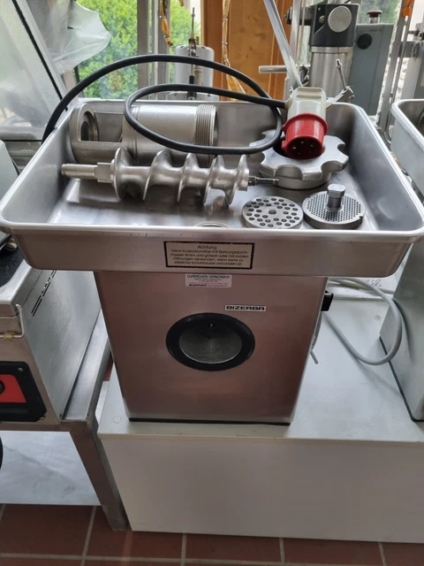 BIZERBA FLEISCHWOLF STOPFWOLF Tischwolf Ladenwolf Grinder Nr. 1971 EUR ...
