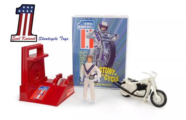 EVEL KNIEVEL THE Original Stunt Cycle is Back Ideal Reissue Limited ...