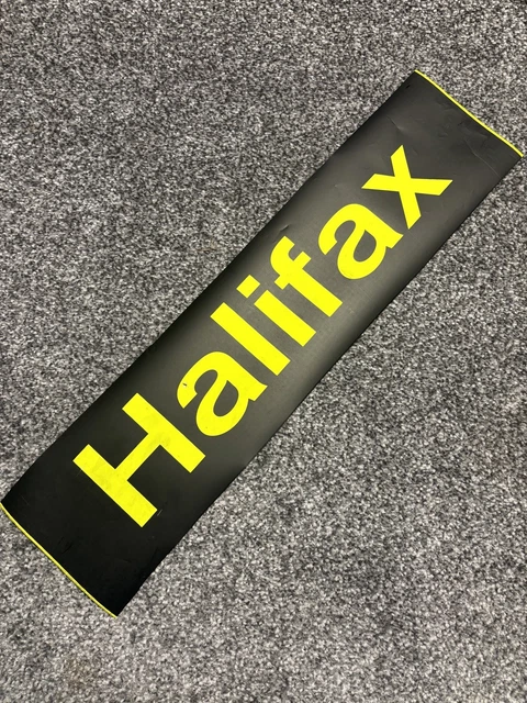 NORTHERN RAIL TRAIN DESTINATION BLIND ‘HALIFAX’ British rail £3.84 ...