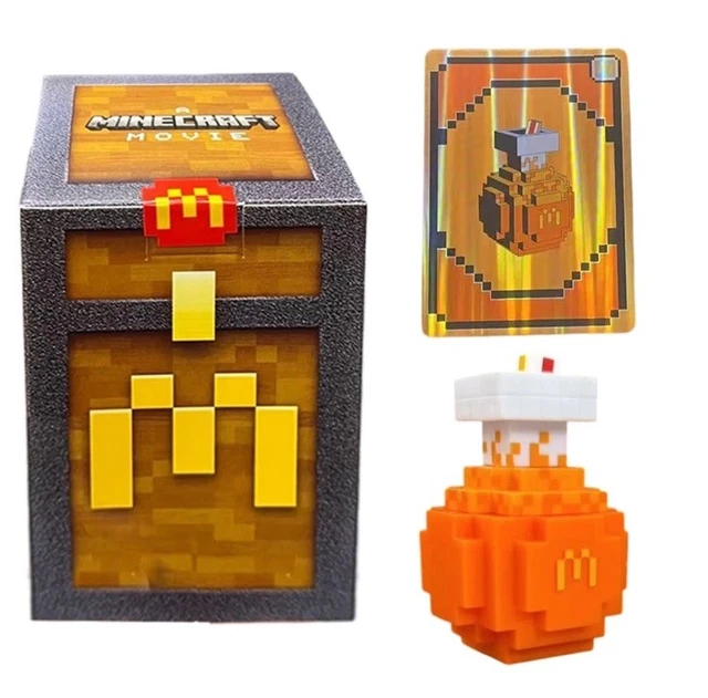 MCDONALD’S A MINECRAFT Movie 2025 Brewing Potion Unopened with Unused ...
