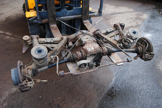 BMW Z3 FACELIFT Widebody Disc Brake Rear Subframe Driveshafts Open Diff ...