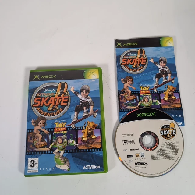 DISNEYS EXTREME SKATE Adventure Original Xbox Video Game Manual PAL £28 ...