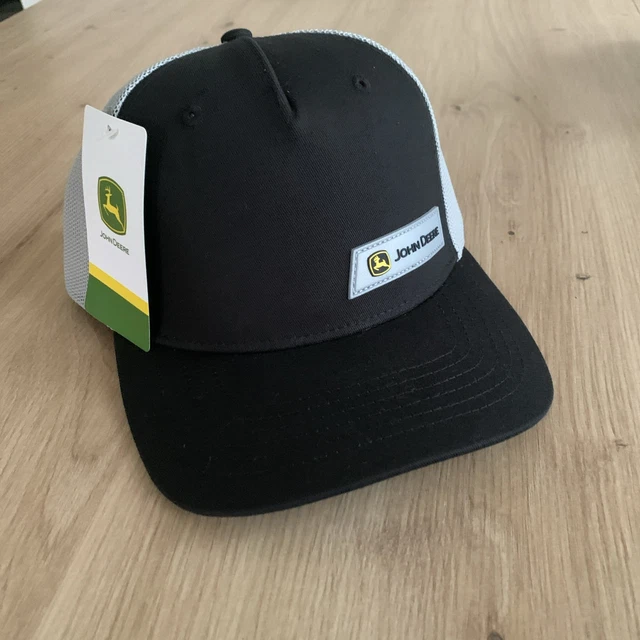 BAUMA 2025 JOHN DEERE BASECAP Kappe Cap Schwarz Grau EUR 30,00 ...