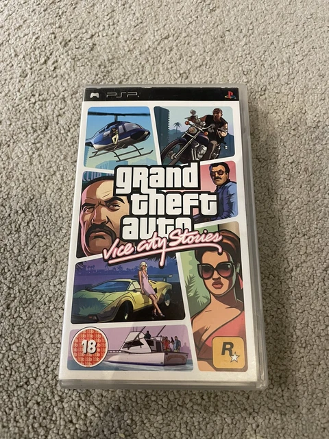 GRAND THEFT AUTO Vice City Stories Sony PSP Complete With Map £10.00 ...