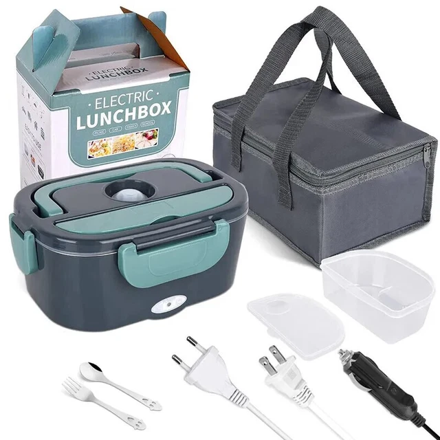 LUNCH BOX ELECTRIQUE Boite Chauffante Chauffe Repas 12v-220v Voiture ...