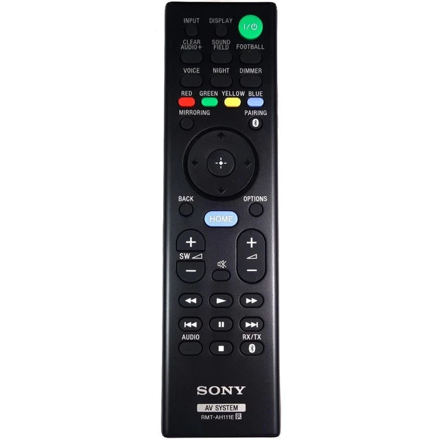 NUEVO ORIGINAL RMT-AH111E Para Sony AV Barra de Sonido Audio Control Remoto... EUR 10,01 ...
