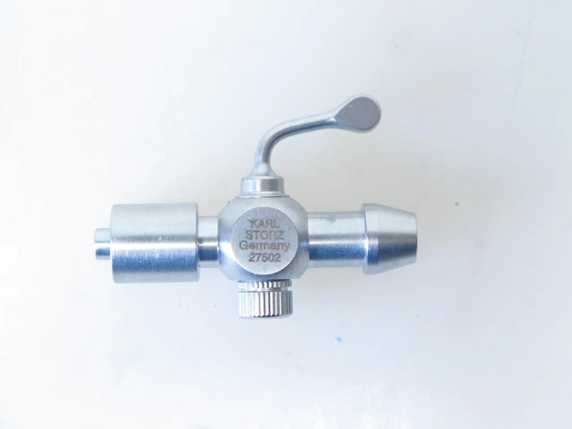 KARL STORZ 27502 Luer-lock Connector With Stopcock, Hysteroscope Sheath ...