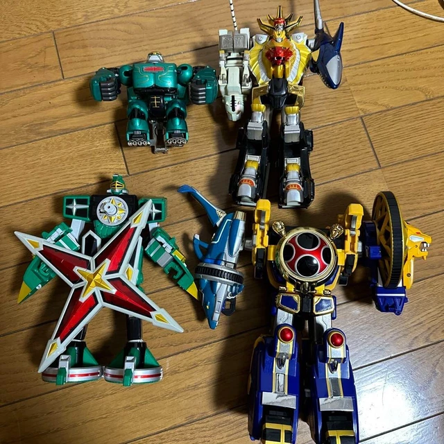 POWER RANGERS NINJA Storm Hurricaneger Gaoranger DX Senpuujin Tenkuujin ...