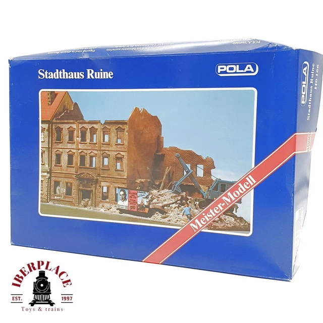 1:87 POLA 166 Stadthaus Ruine 240x125x145mm H0 Spur ho 00 EUR 5,51 ...