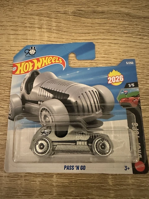 HOT WHEELS PASS N Go Drop Tops 2026 Short Card Monopoly £4.35 - PicClick UK