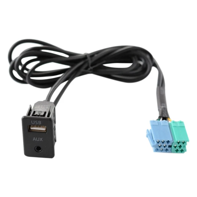 RADIO EXTENSION AUX Port USB Adaptateur Câble Câblage Assy pour E6K4 EUR 10,10 - PicClick FR