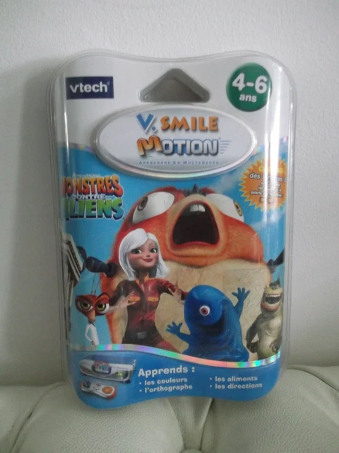 MONSTRES CONTRE ALIENS Dreamworks - Jeu V. SMILE MOTION VSMILE VTECH ...