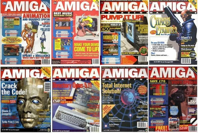 AMIGA MAGAZINE COLLECTION PDF Complet 104 numéros A1200/A500/600/CD32 ...