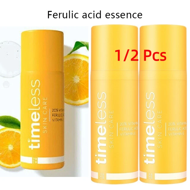 1-2X TIMELESS SKIN Care 20% Vitamin C+E Ferulic Acid Serum -Full Size ...